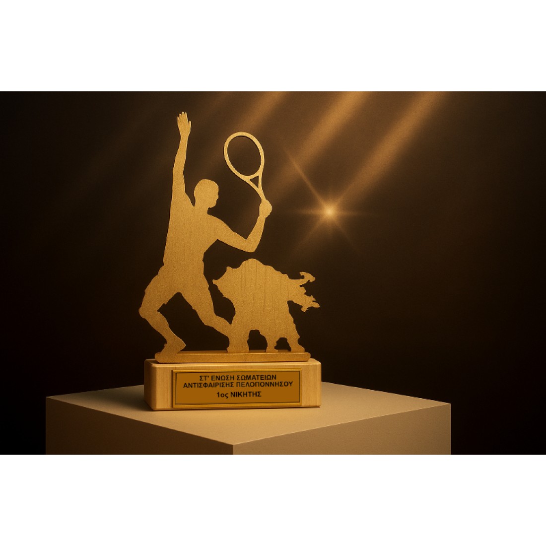 Custom Tennis and Padel Trophies | Create your own cup!